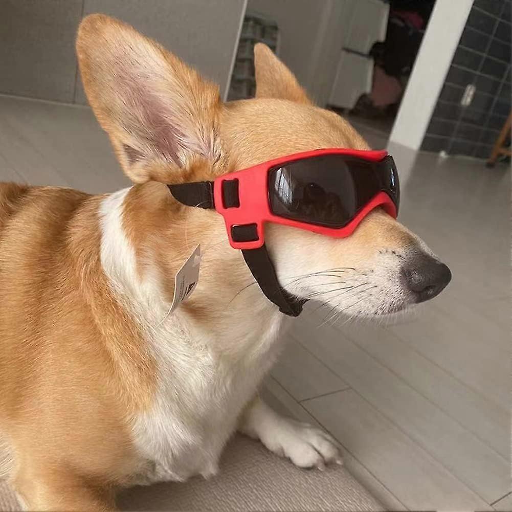 Red Dog Eye Protection Goggles Dog Sunglasses Easy To Put On Stylish ...