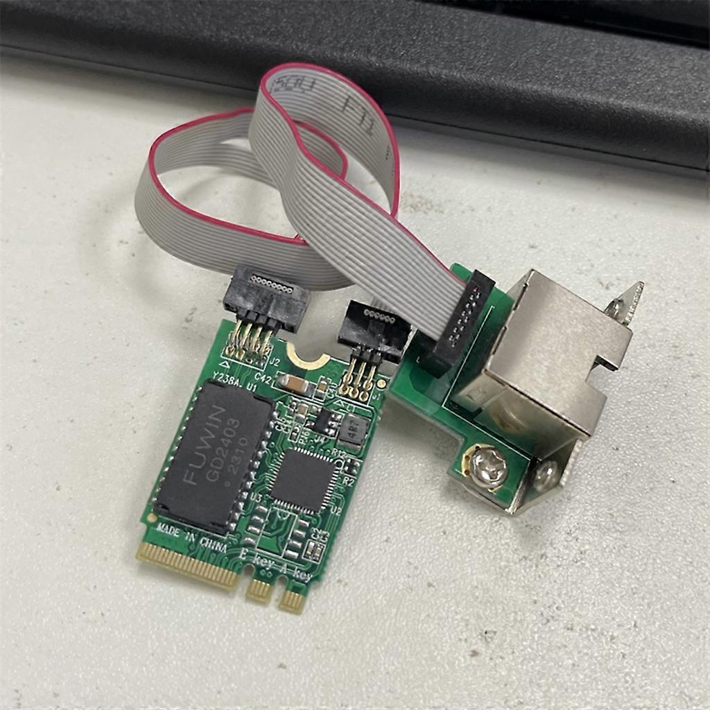 M.2 A+E 2.5G Ethernet Adapter 2.5G/1G/100M Gigabit M.2 Networking Card ...