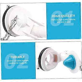 2pcs Toilet Tank Drain Flush Tank Valve Toilet Chain Toilet Flush ...