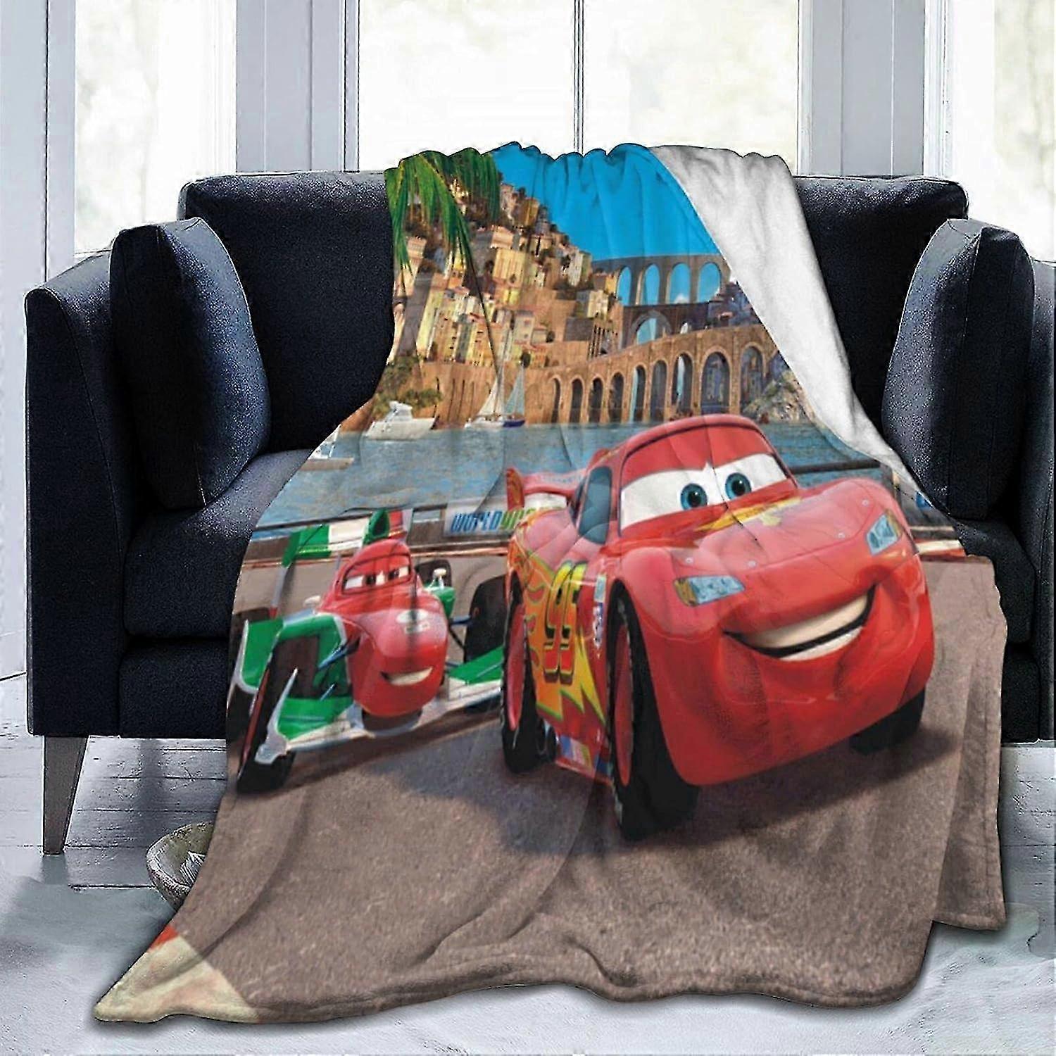 Cars Lightning Mcqueen Throw Blanket,Plush Flannel Throwsxnsjc814 ...