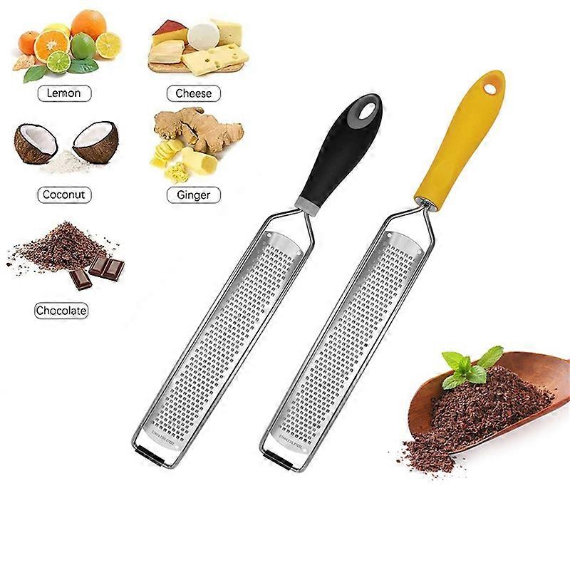 Cheese Grater & Lemon Zester Stainless Steel Kitchen Grater Slicer ...