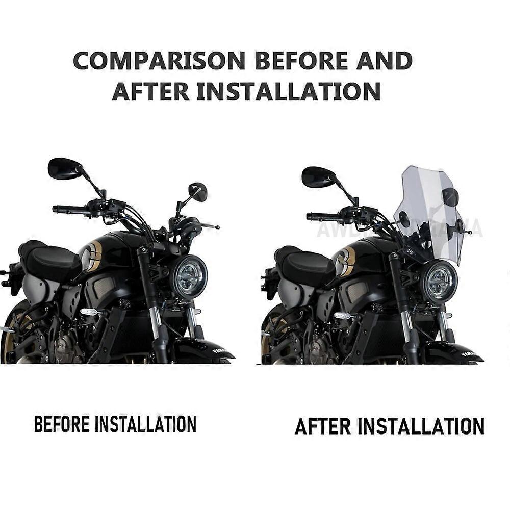 Suitable XSR700 900 2021 2022 Motorcycle Windscreen Windshield ...