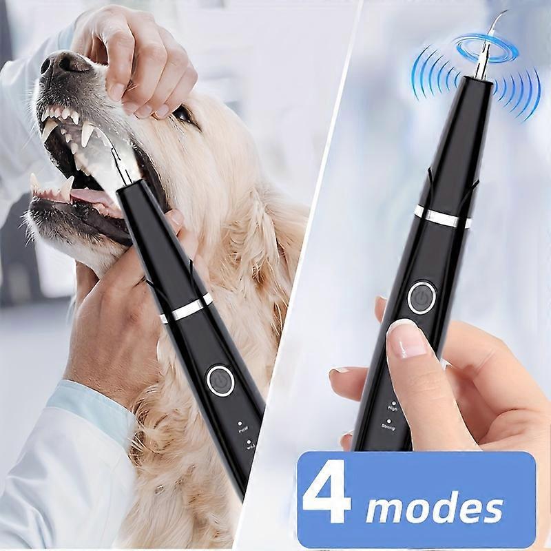New style 1pc Pet Electric Tooth Cleaner, Remove Stains And Calculus, 2 ...