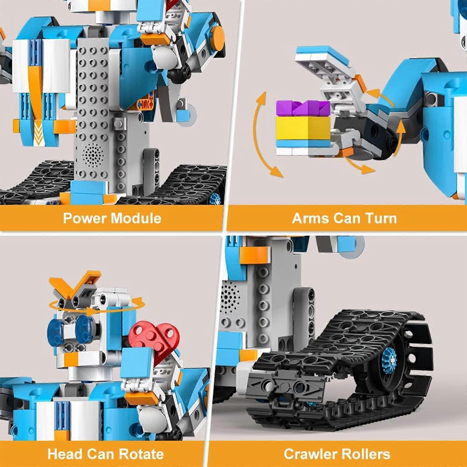 Mould King STEM Robot Toys for Kids Age 8-12, Educational Building Sets ...