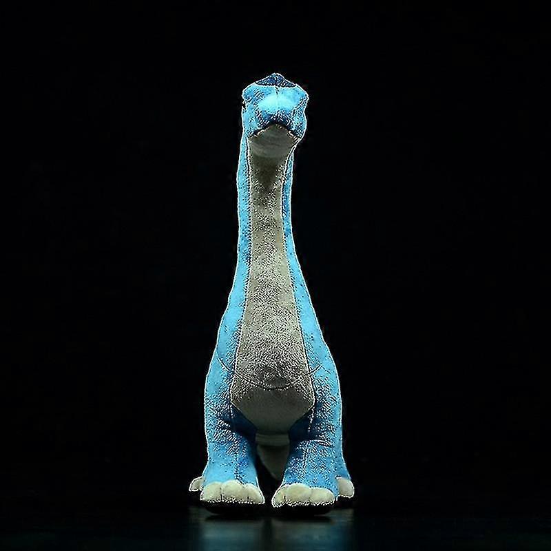 Surper Cute Simulation Brachiosaurus Soft Stuffed Plush Toy Blue ...