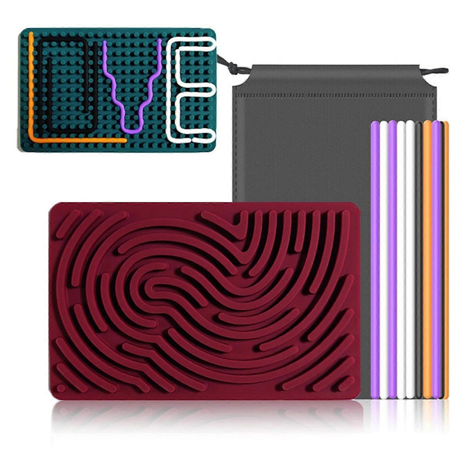 Fidget Sensory Activity Board Funny Calming Fidget Board for Kids Gift ...