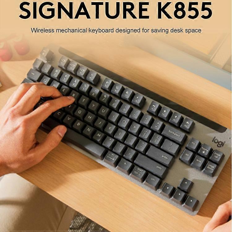 Logitech K855 Wireless Bluetooth Dual Mode Silent Mechanical Keyboard | Fruugo UK
