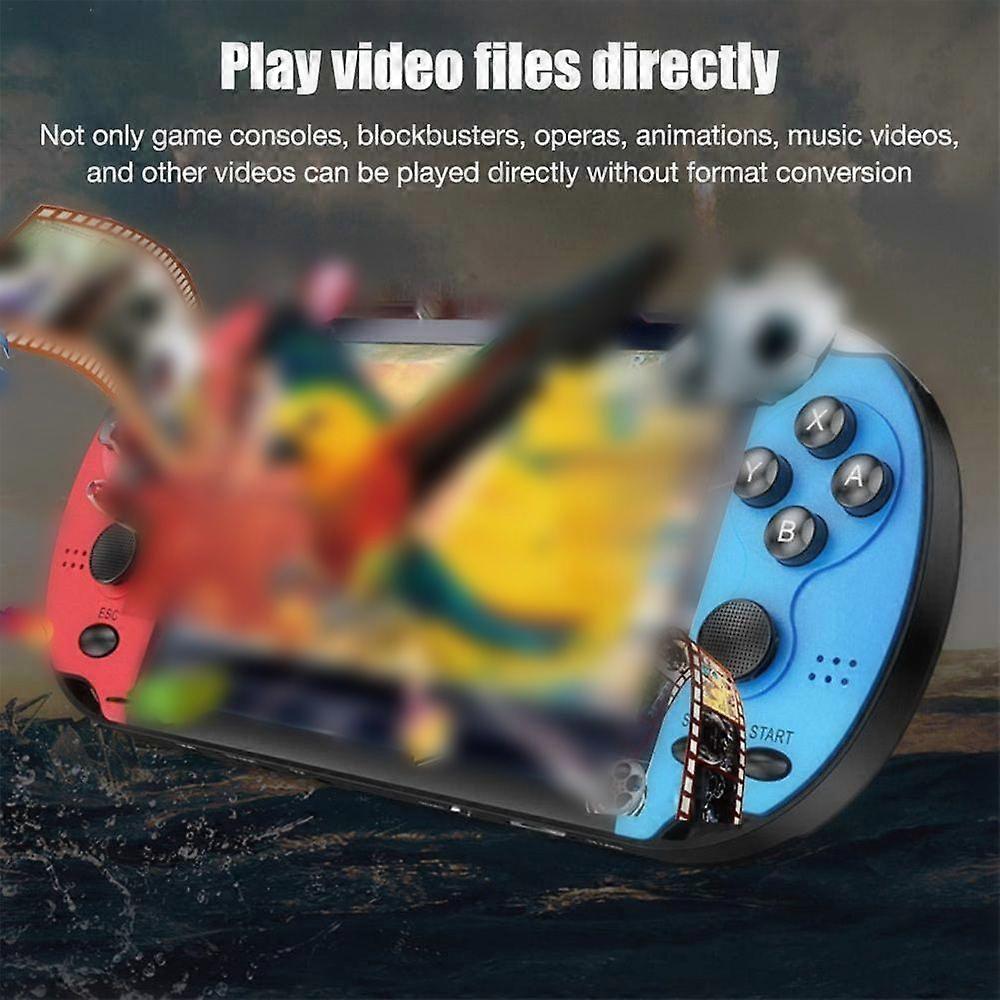 X7 Plus 4.1 Inch HD Screen Video Game Console Built-in 10000+ Games ...
