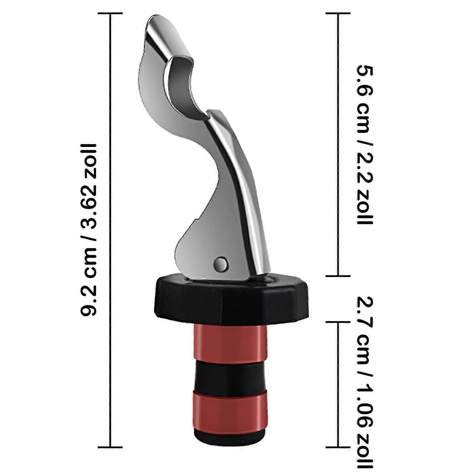 Bottle Pump Vacuum Cap Round Bottle Leak Proof Reusable Round Wine ...