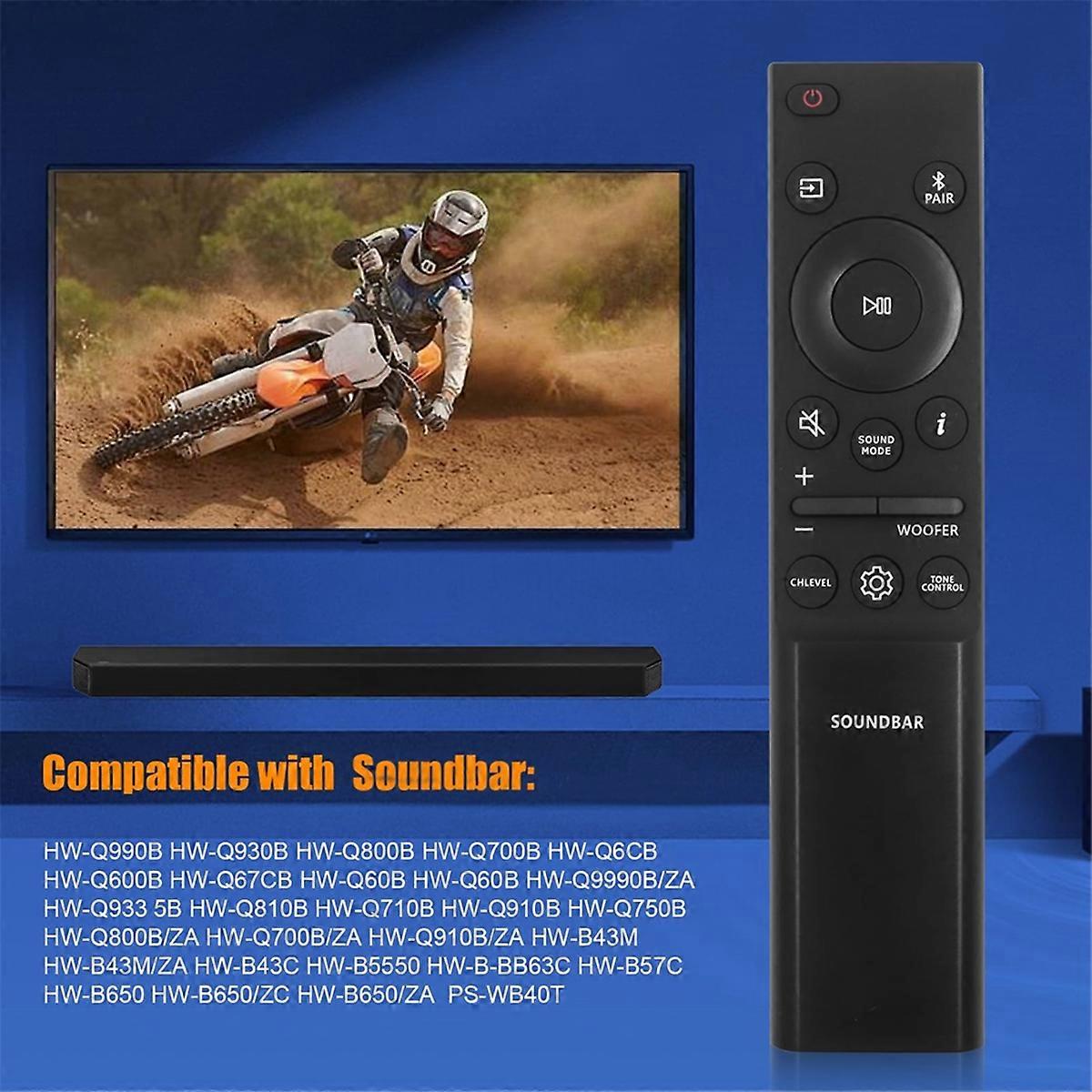 AH81-15047A Remote Control Replacement for Samsung Sound Bar Speaker HW ...