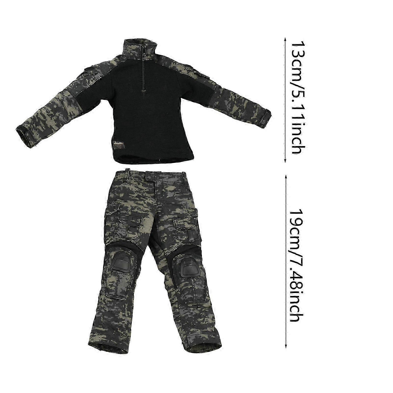 1/6 Scale Action Figure Uniform DIY Doll Dress up Model 12 inch Doll ...