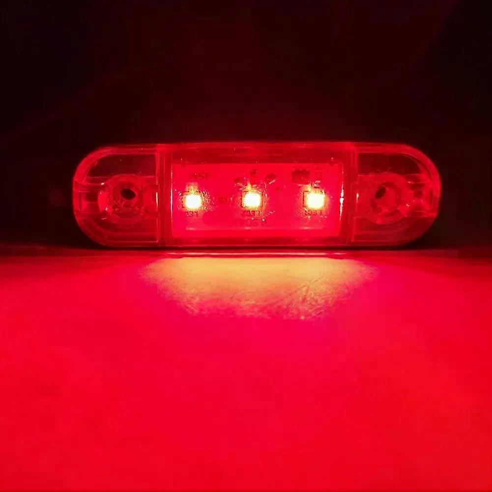 1Pcs LED Clearance Side Marker Lights Efficient 12V 24V 3LED Waterproof ...