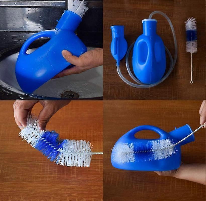 Men's Urinal with Hand-held Portable Urine Cup 2000 ml Large Capacity ...