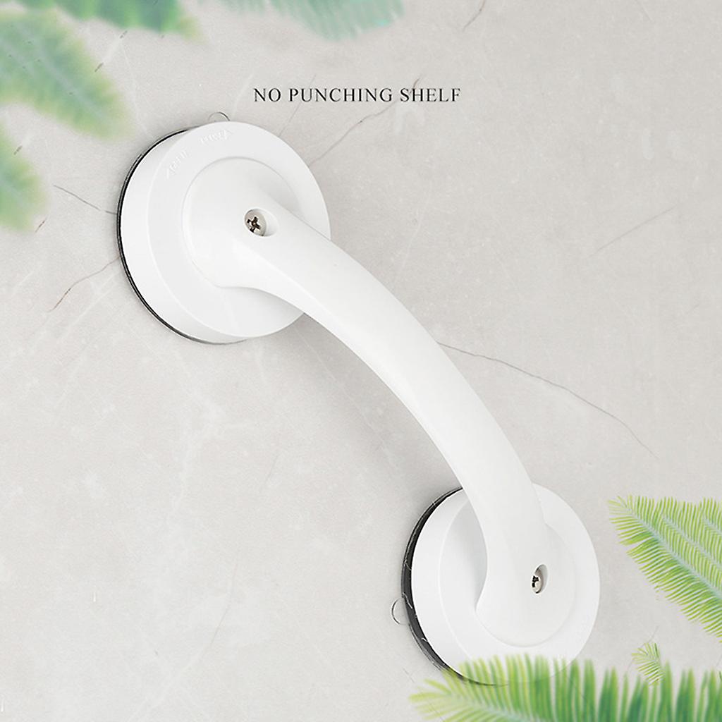 Shower Suction Grab Bar Shower Handle with Strong Hold Suction Cup Grip ...