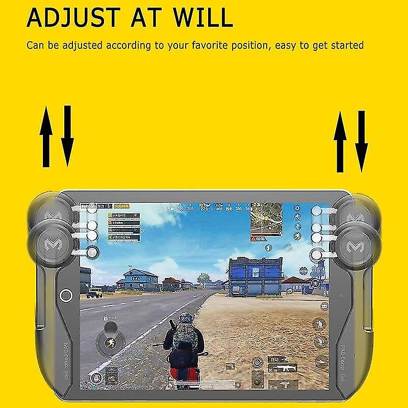 Pubg Six Finger Joystick Trigger Controller L1r1 Fire Aim Button ...