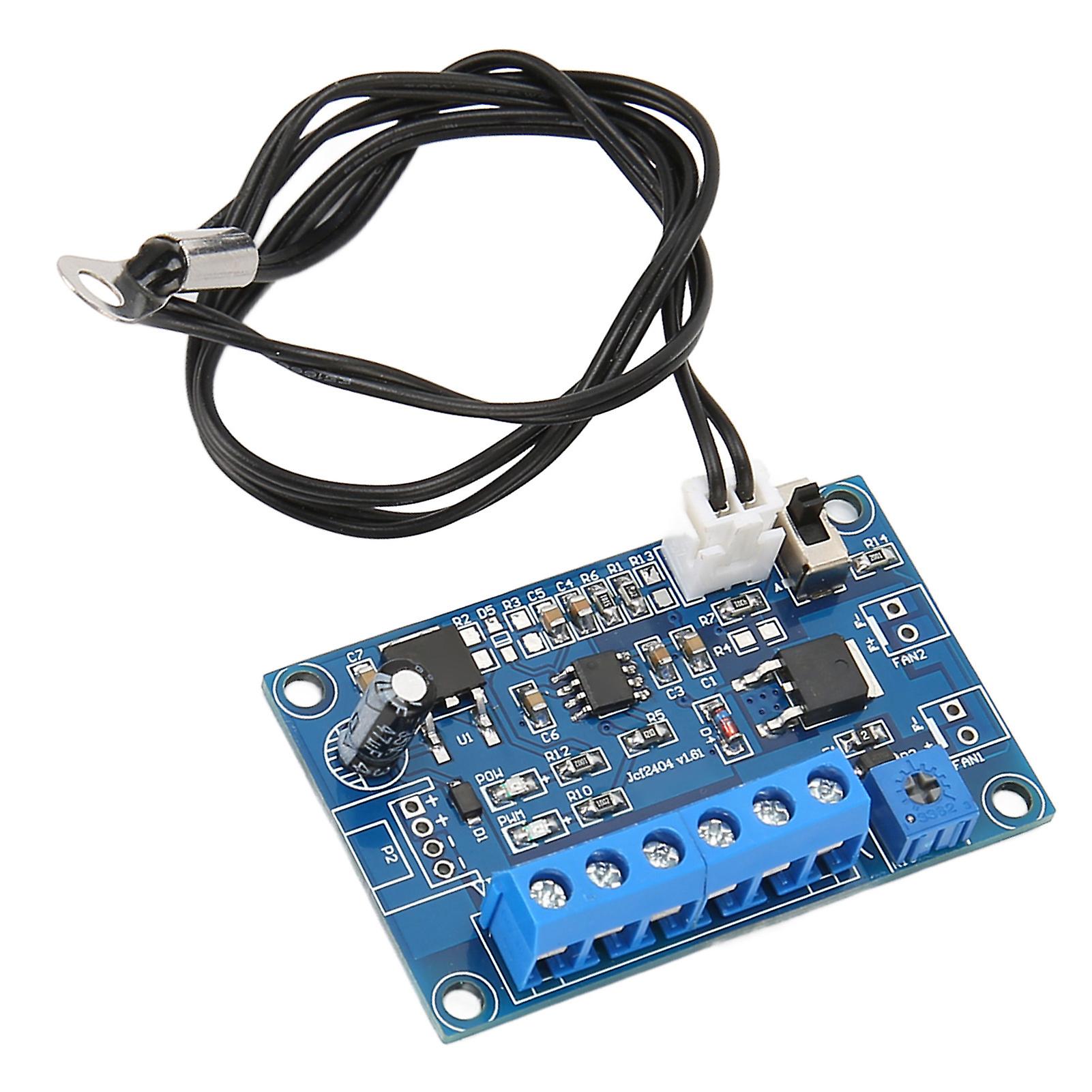 Pwm Fan Speed Controller 19.7in Cable Adjustable Or Fixed Mode Pc Fan ...