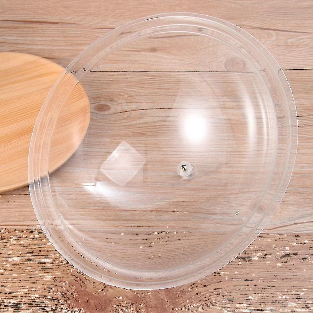 Round Food Meal Cover, Drop-resistant Transparent Food Cover, Bread And ...