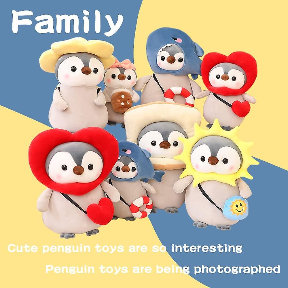 9.8" Cute Penguin Unicorn Custom Stuffed Animal Plush Doll Kawaii Soft ...