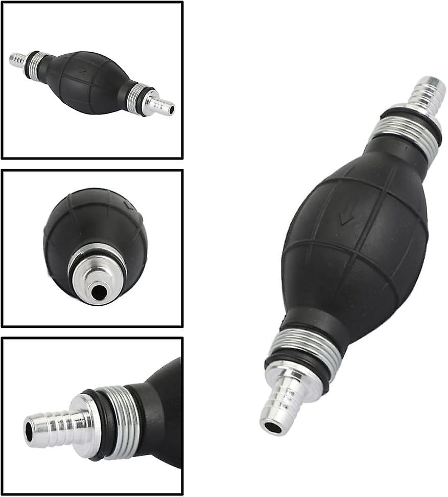 2Pcs 6mm Primer Bulb Fuel Hand Pump Liquid Transfer Water Siphon Hose ...