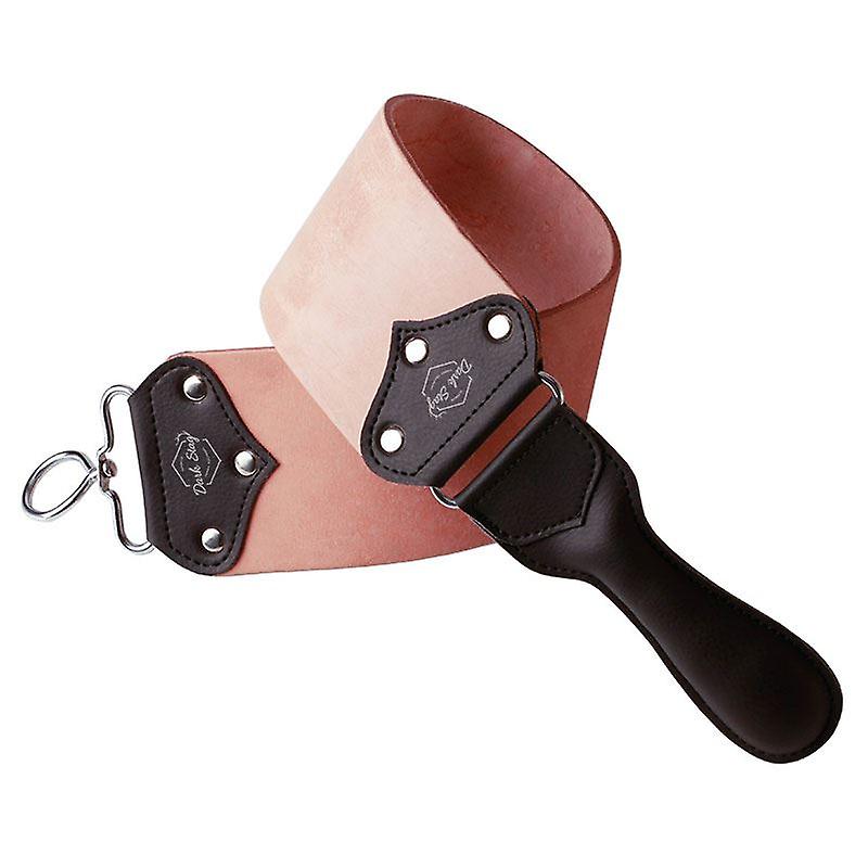 Dark Stag Premium Buffalo Leather Barbers Strop for Straight Razor ...