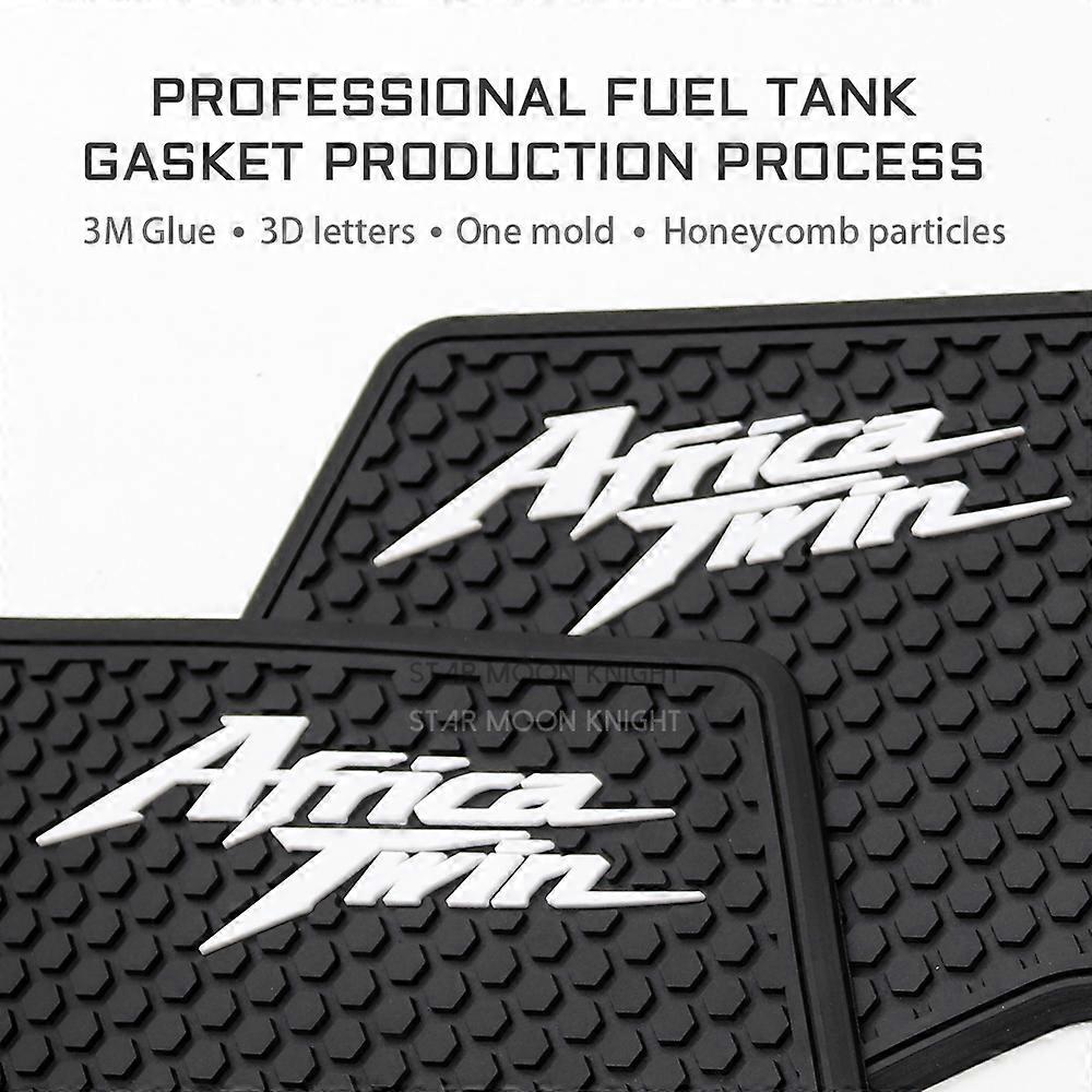Motorcycle Non-slip Side Fuel Tank Stickers Waterproof Pad Rubber ...