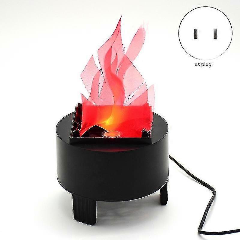 Led Fire Flame Effect Light Artificial Electric Flicker Campfire Lamp ...