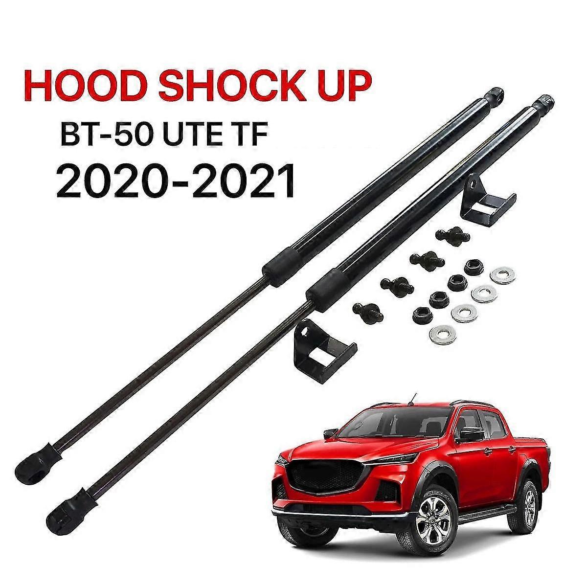 2Pcs Car Front Bonnet Hood Gas Spring Gas Strut Bars compatible with ...