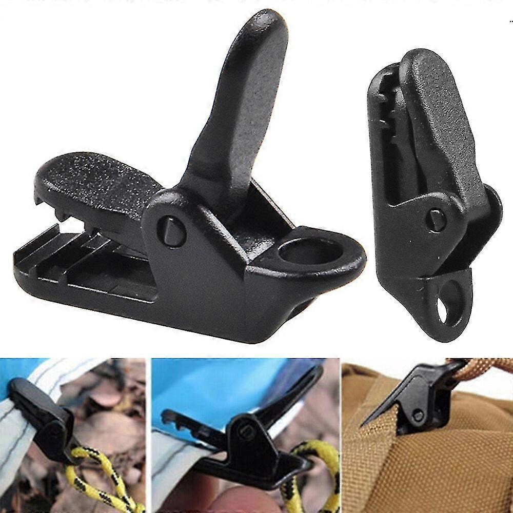 Awning Clamp Tarp Clips Snap Hanger Tent Camping Survival Tighten Tool ...