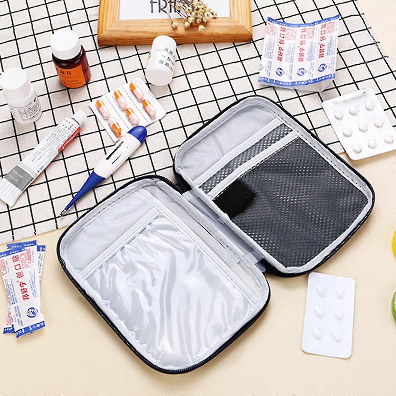 Mini Medical Bag, 2 Pcs Portable First Aid Kit First Aid Kit Empty ...