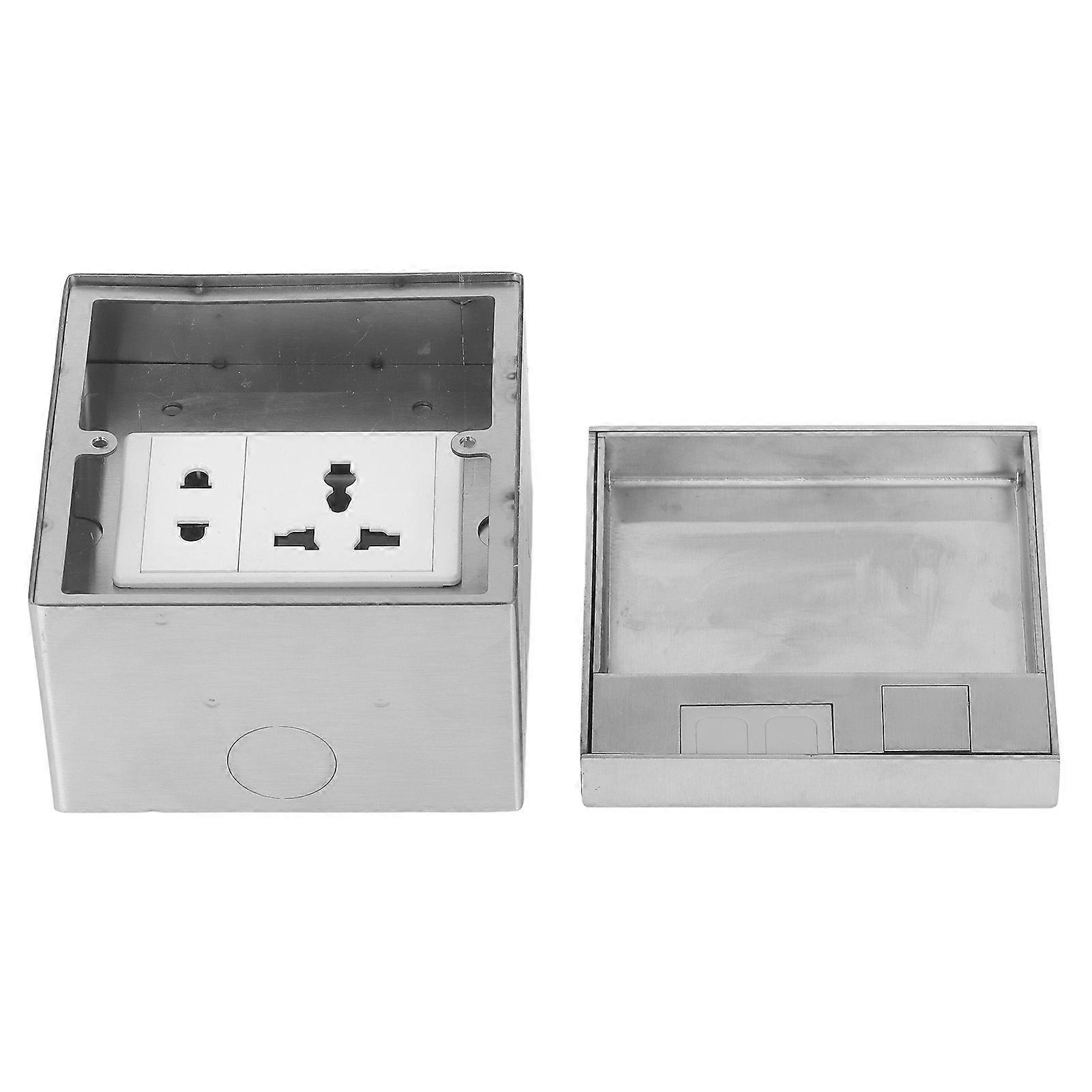 Embedded Floor Socket Multi Ports Concealed Panel Receptacle Universal ...