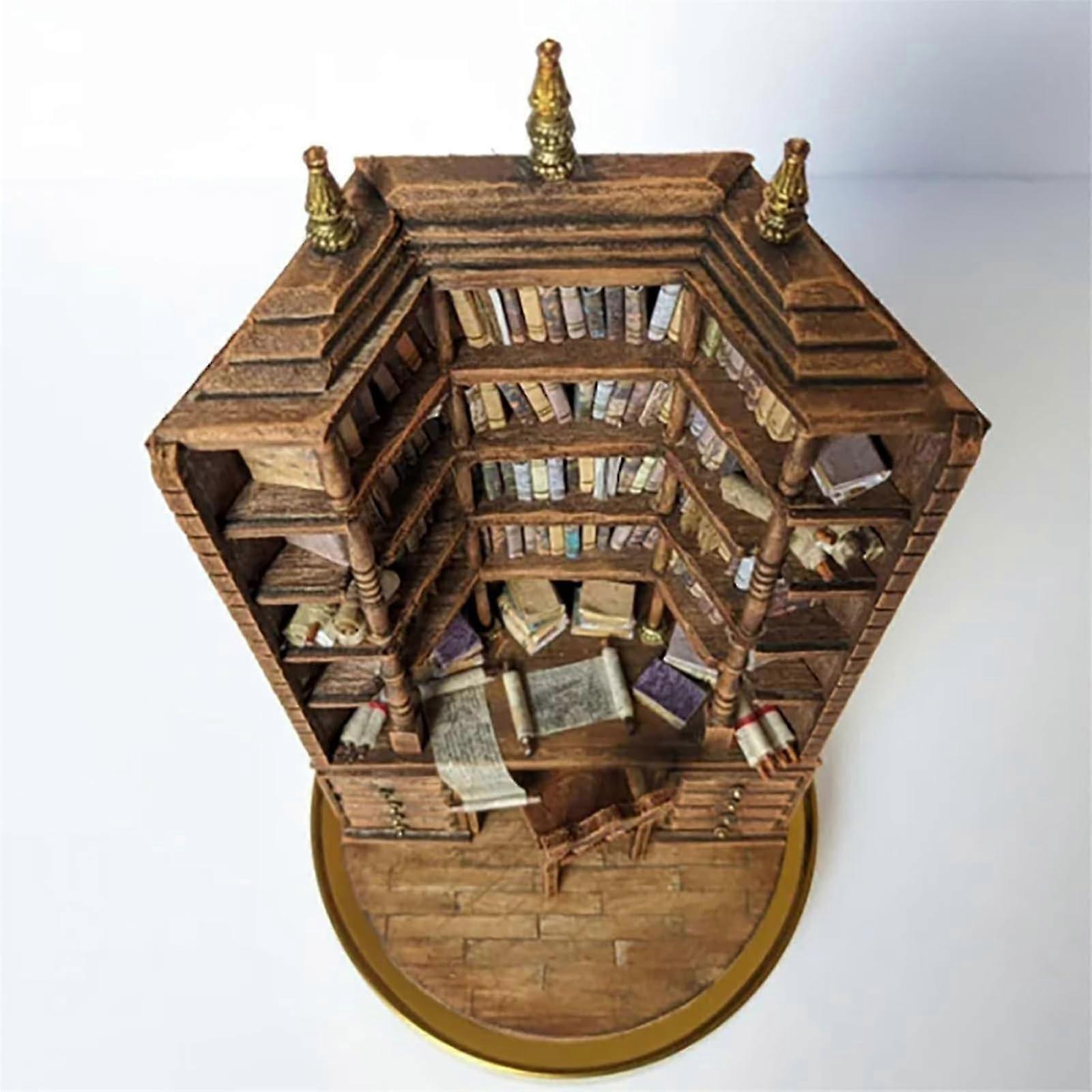 The Bay Library, Miniature Gothic Bookshelf, Anxiety Bookshelf ...