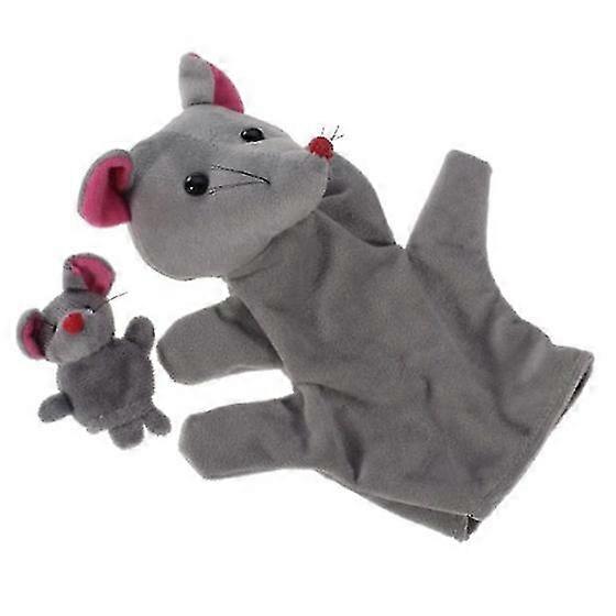 Grey Mouse Hand Puppet Finger Puppets | Fruugo UK