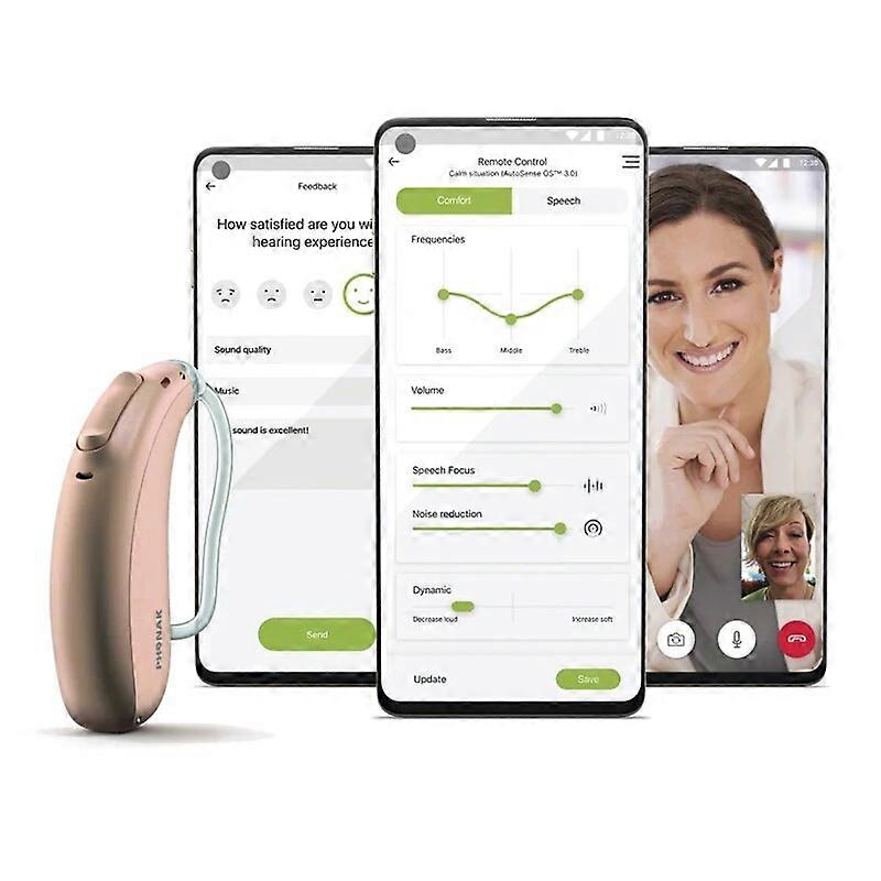 Phonak Naida P-R P30-R P50-R oplaadbare Bluetooth-hoortoestellen ...