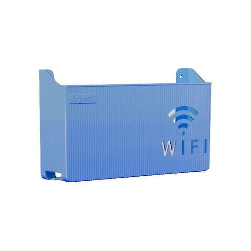 Wall-Mounted Router Storage Box - Wireless WiFi Rack Bracket - Plastic ...