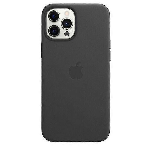 Official Apple iPhone 12 Pro Max Leather Case with Magsafe - Midnight ...