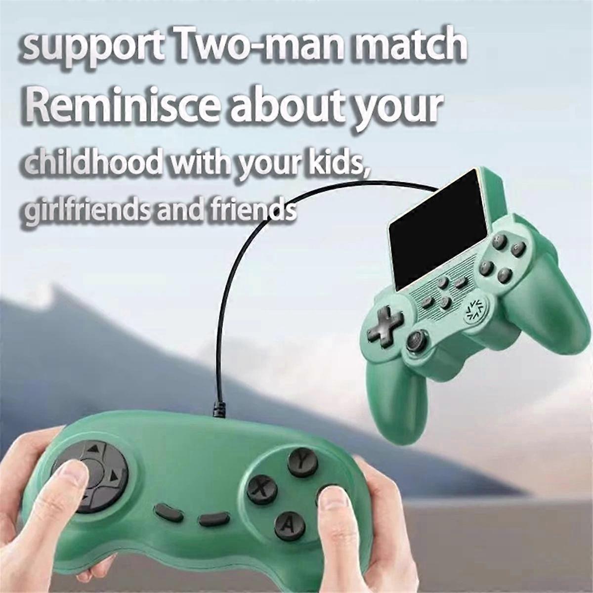 Handheld Game Console Screen Integrated 520 Games Classic Dual Player Retro Arcade Game ...