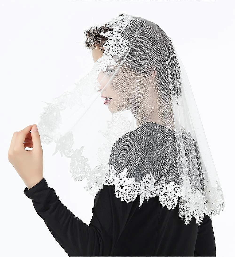 Latin Mass Lace Veil Catholic Chapel Mantilla Church Cathedral ...