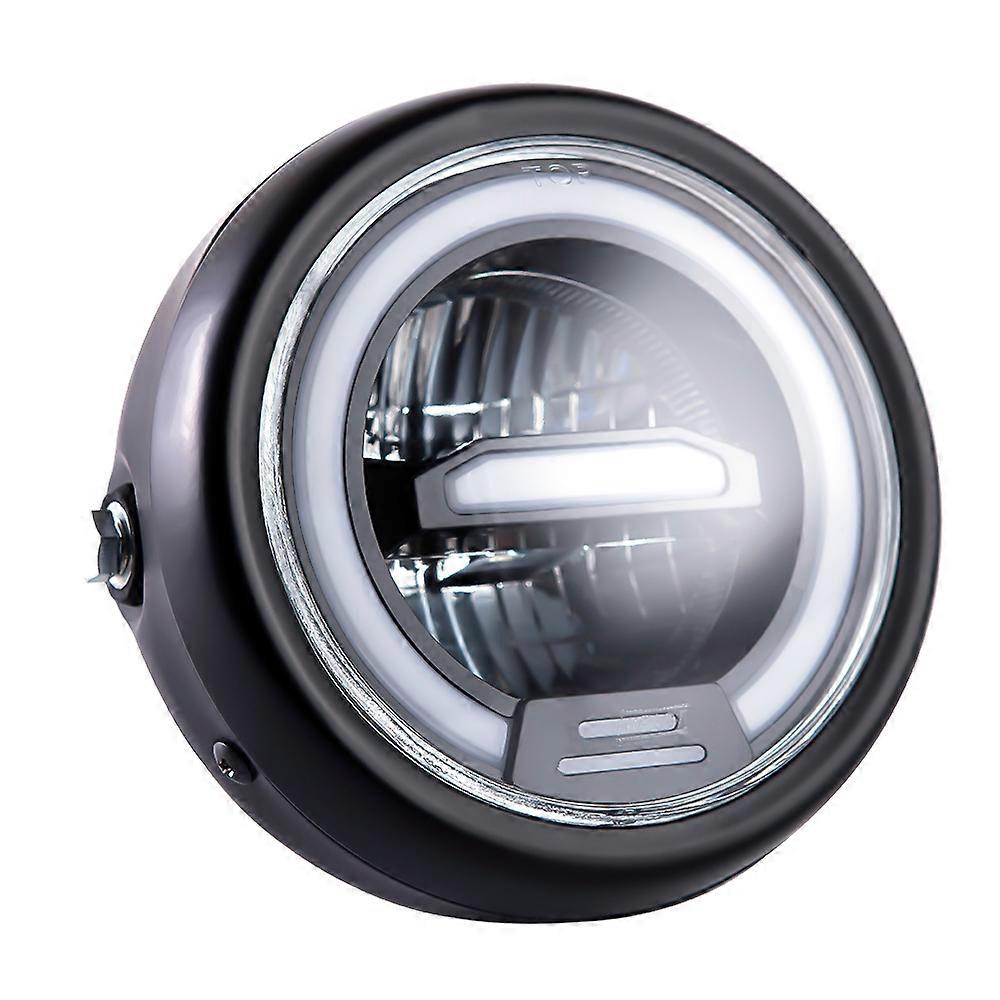 6.5 inch Motorcycle Led Headlight Universal Round Head Light for Harley ...