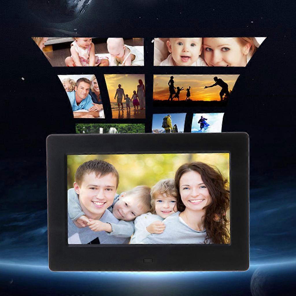 7 Inch Digital Picture Frame Digital Photo Frame with TN Display Player ...