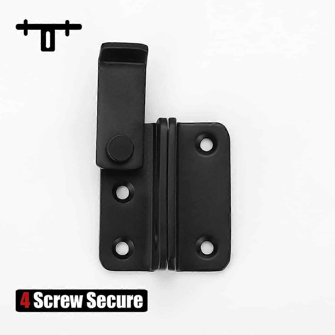 Flip Latch Black, (Extra Thick 3mm) Stainless Steel Heavy Duty Gate ...