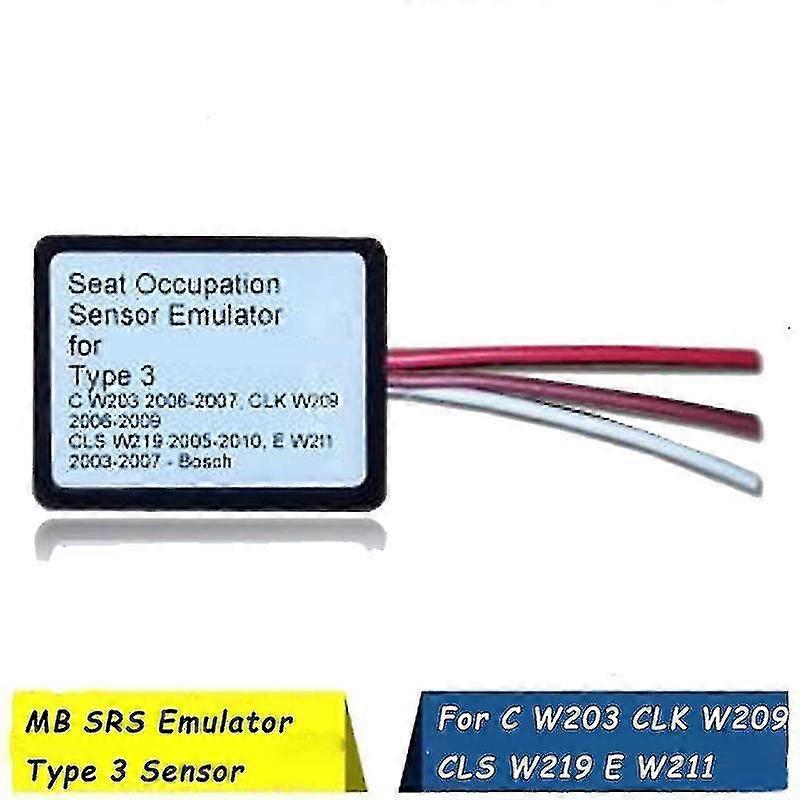 Mercedes Benz Type 3 Seat Occupancy Sensor Srs Emulator Benz C W203 Clk ...