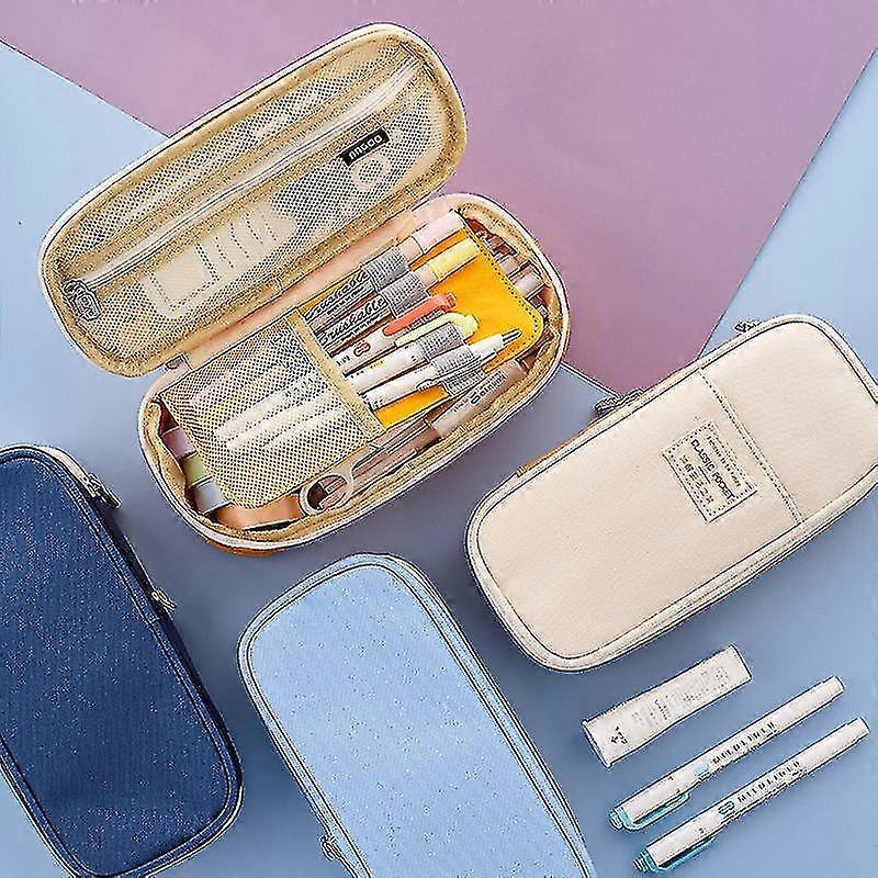 Pencil Case With Compartments Large Capacity Pencil Case Pencil Case ...