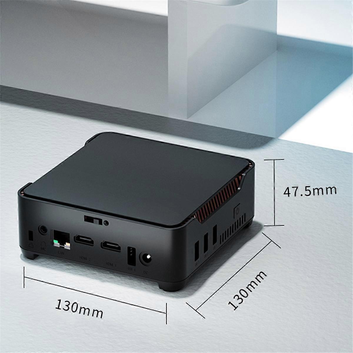 Mini PC 8GB DDR4 256G SSD Mini Desktop Computers Support HD 4K Triple ...