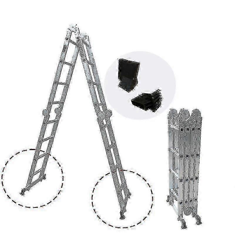 4pcs Ladder Extension Ladder Feet Non-slip Rubber Pads Universal Rubber ...