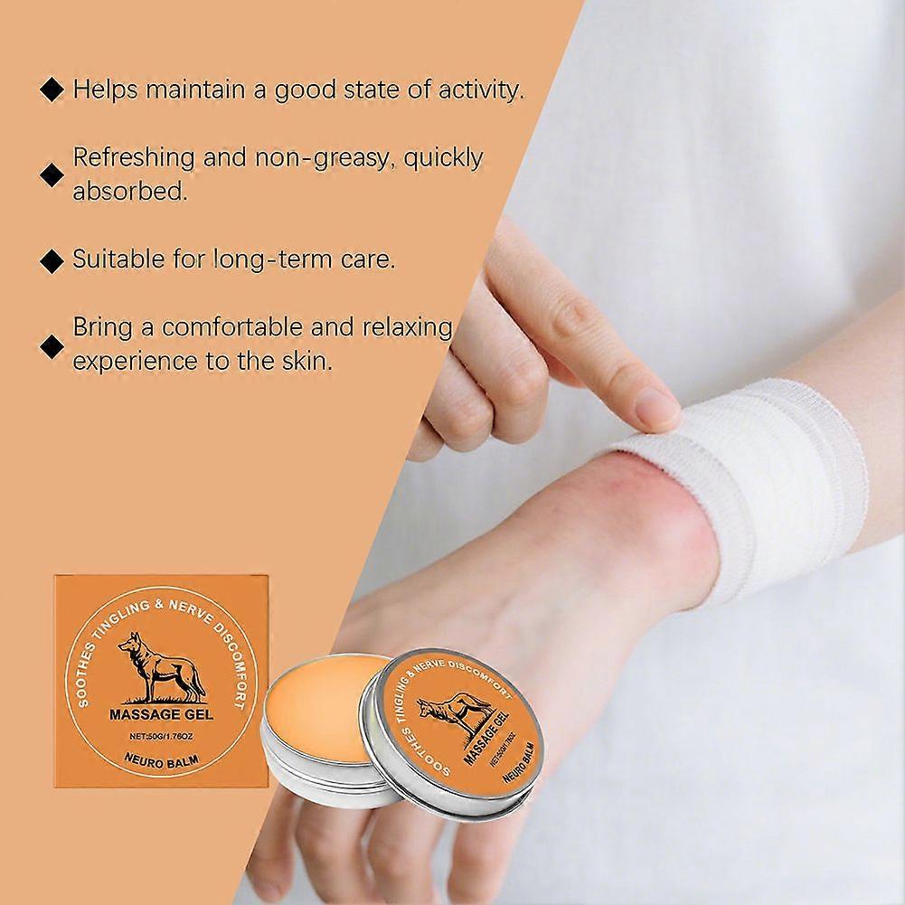 Therawolf Nerve Relief Balm Joint Muscle Soothing Cream for Knee ...