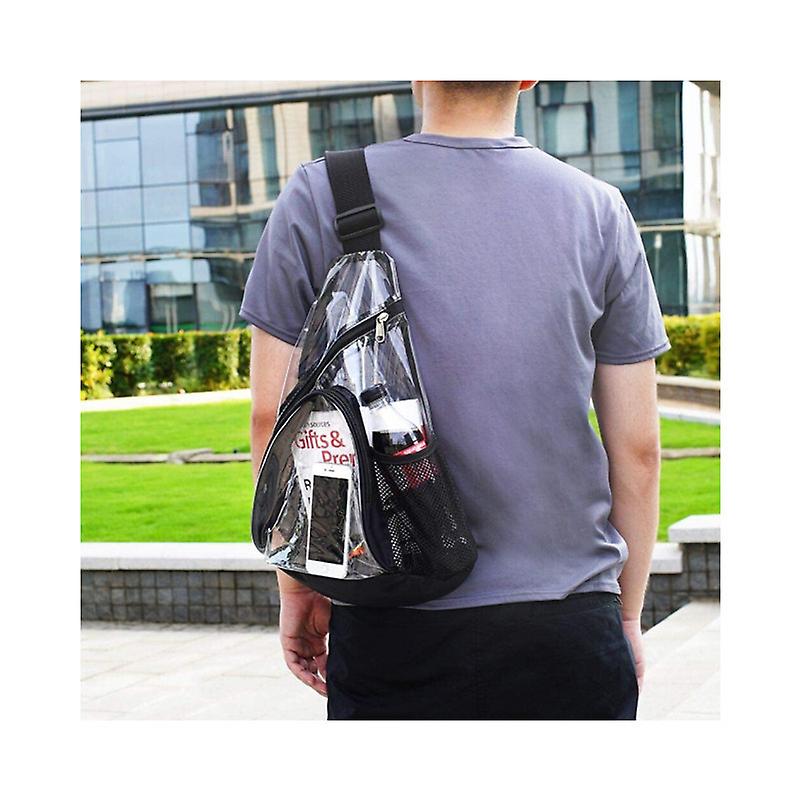 Clear Sling Bag Stadium Approved, Waterproof Transparent Pvc Larger ...