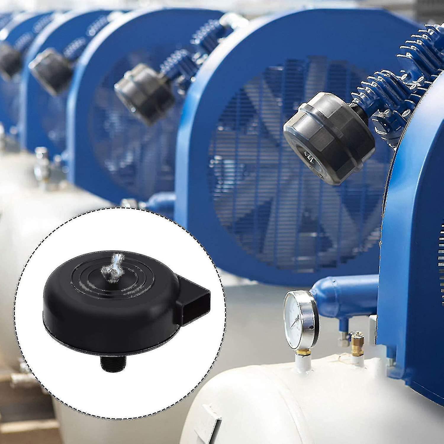 2 Pcs Compressor Filter, 16mm 3/8pt Male Thread Silent Compressor For ...