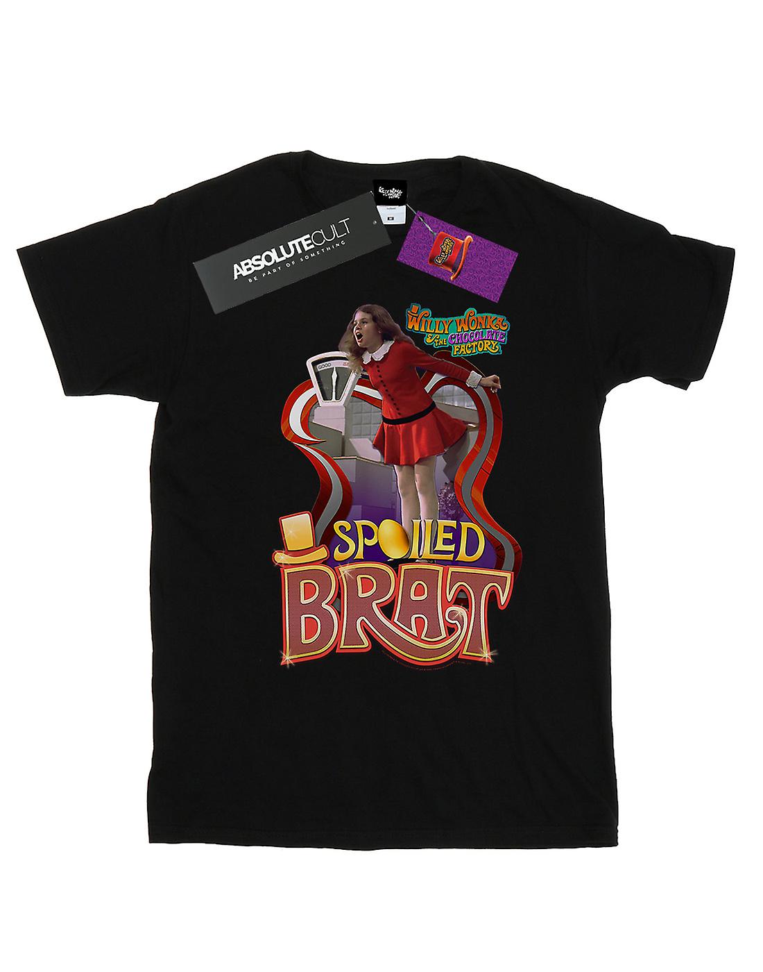Willy Wonka And The Chocolate Factory Girls Spoiled Brat T-Shirt ...
