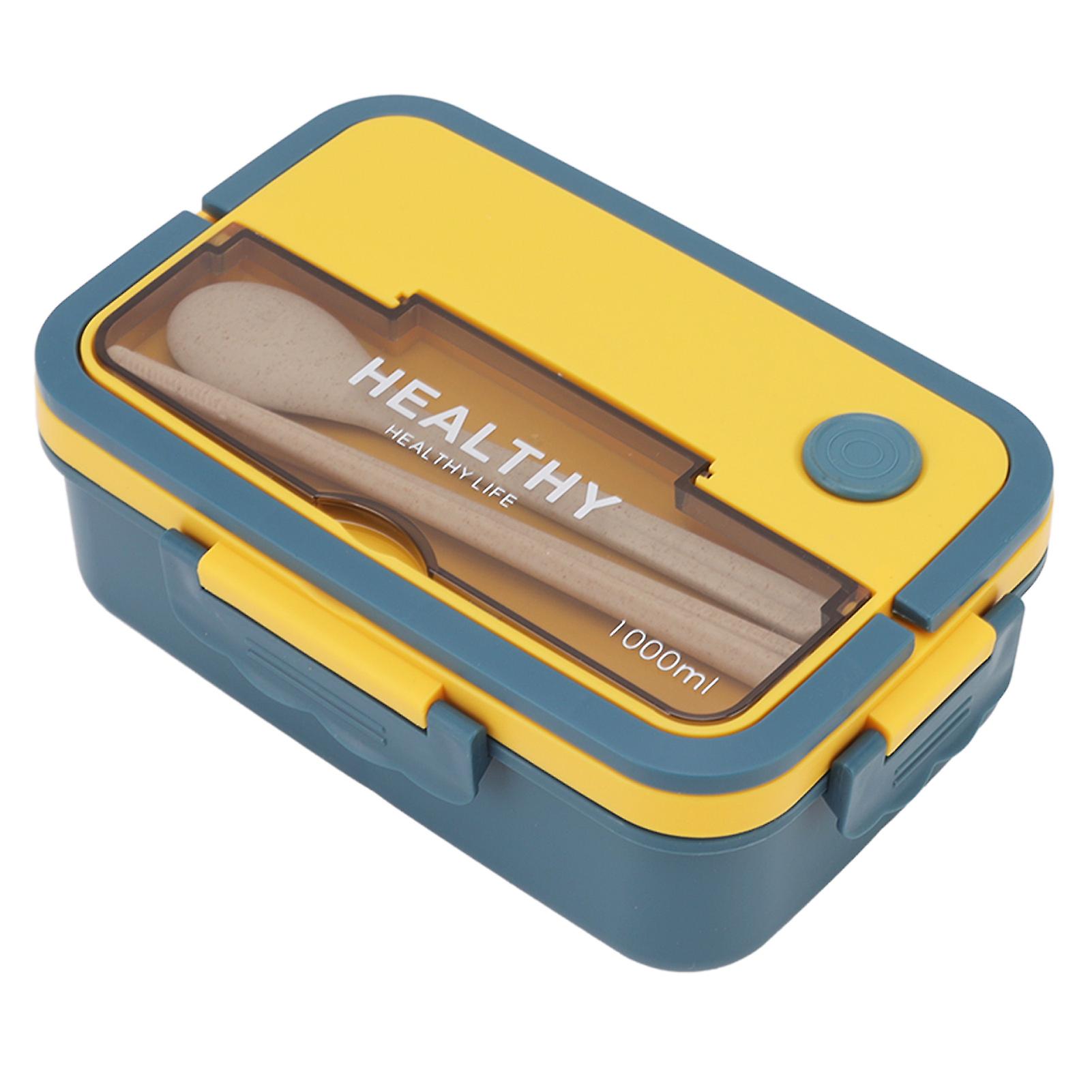 Plastic 3 Compartment Lunch Box 1000ml 3Compartment Lunch Box for Kids ...