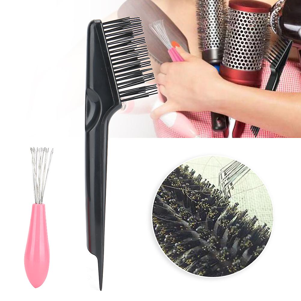 2pcs/set Comb Cleaner Brush Dust Brush Dust Cleaning Beauty Salon Home ...